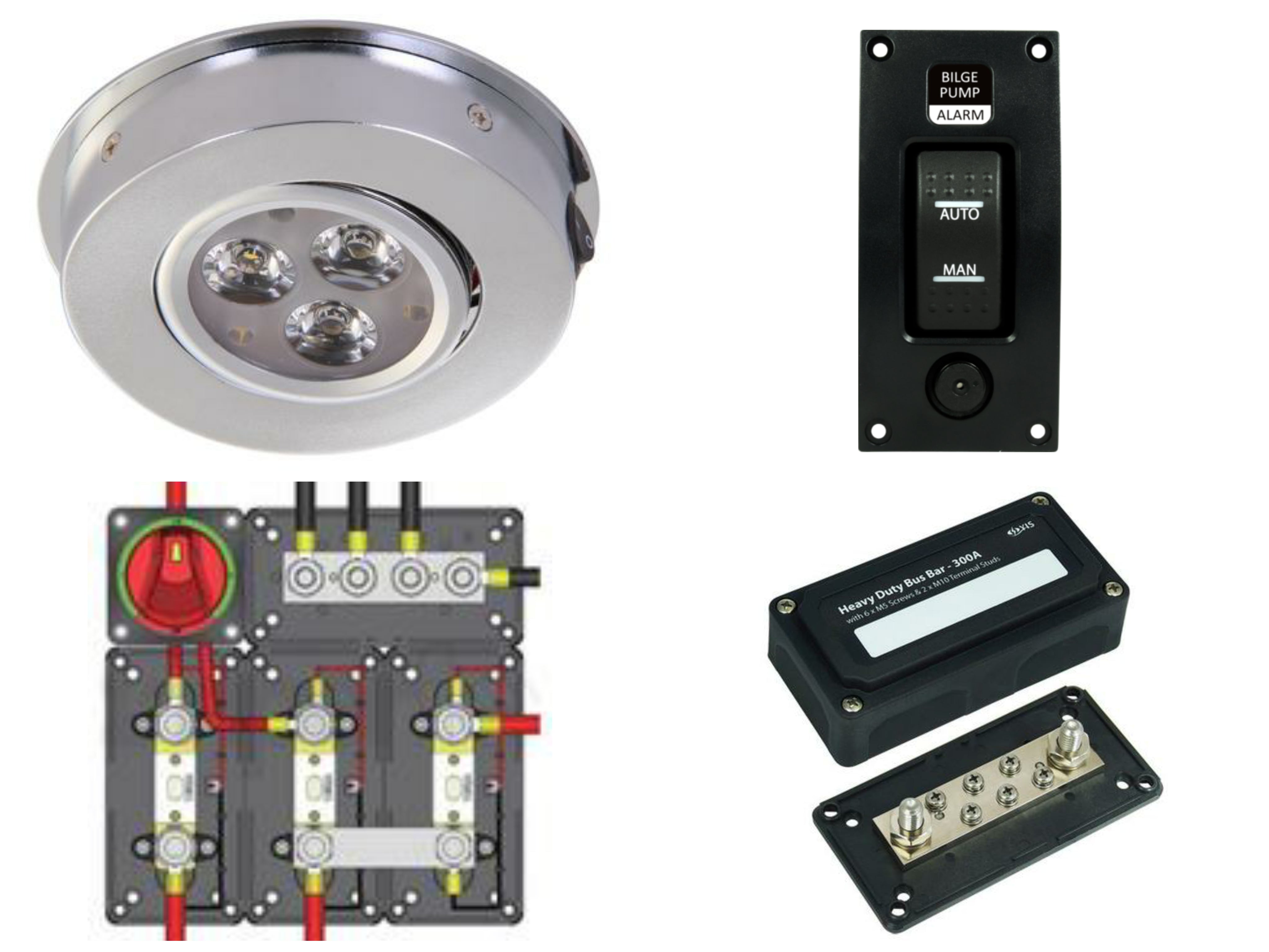 12v Electrical Accessories - switches, fuse boxes, lights its all here ...