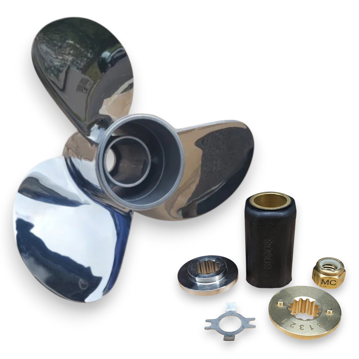 Mercury Mariner 25-60hp Stainless Steel 3-Blade Propellers – Specialist ...