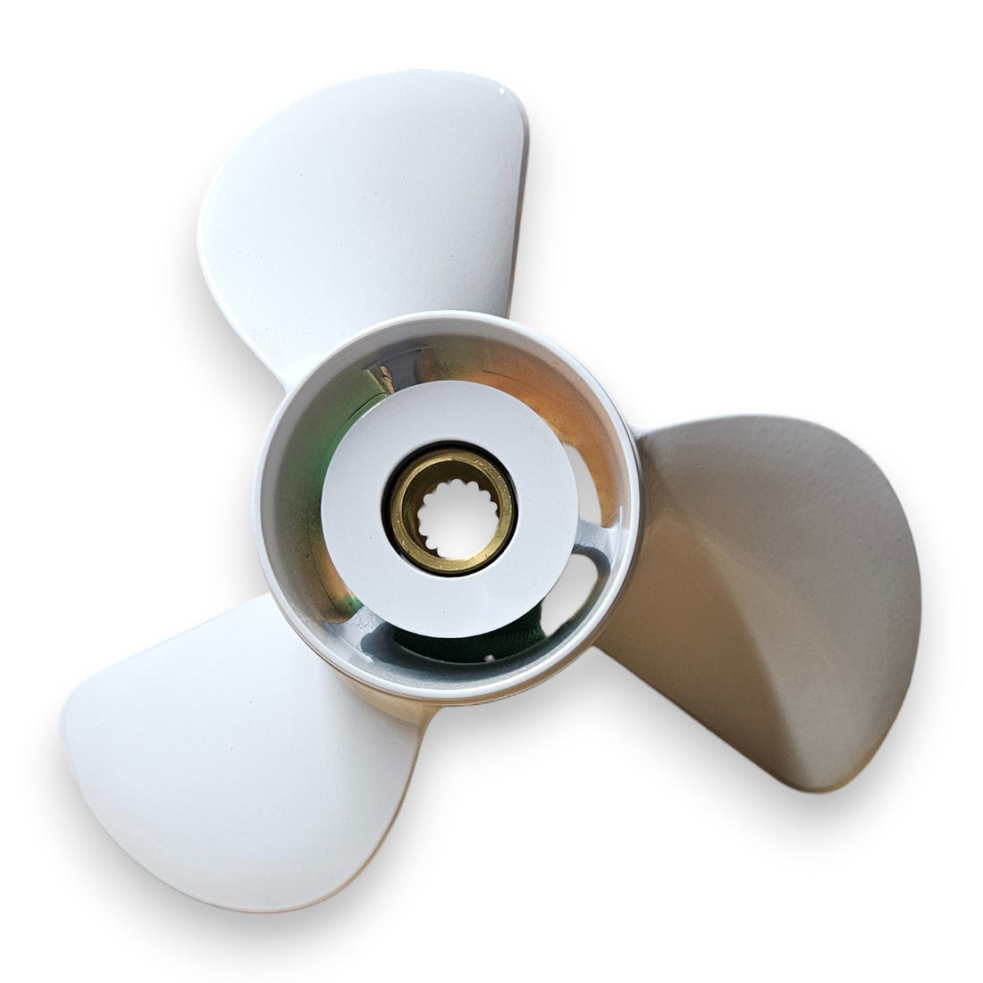 Yamaha & Selva 50-130hp Yanta Series Titanium Aluminium 3-Blade Presse ...