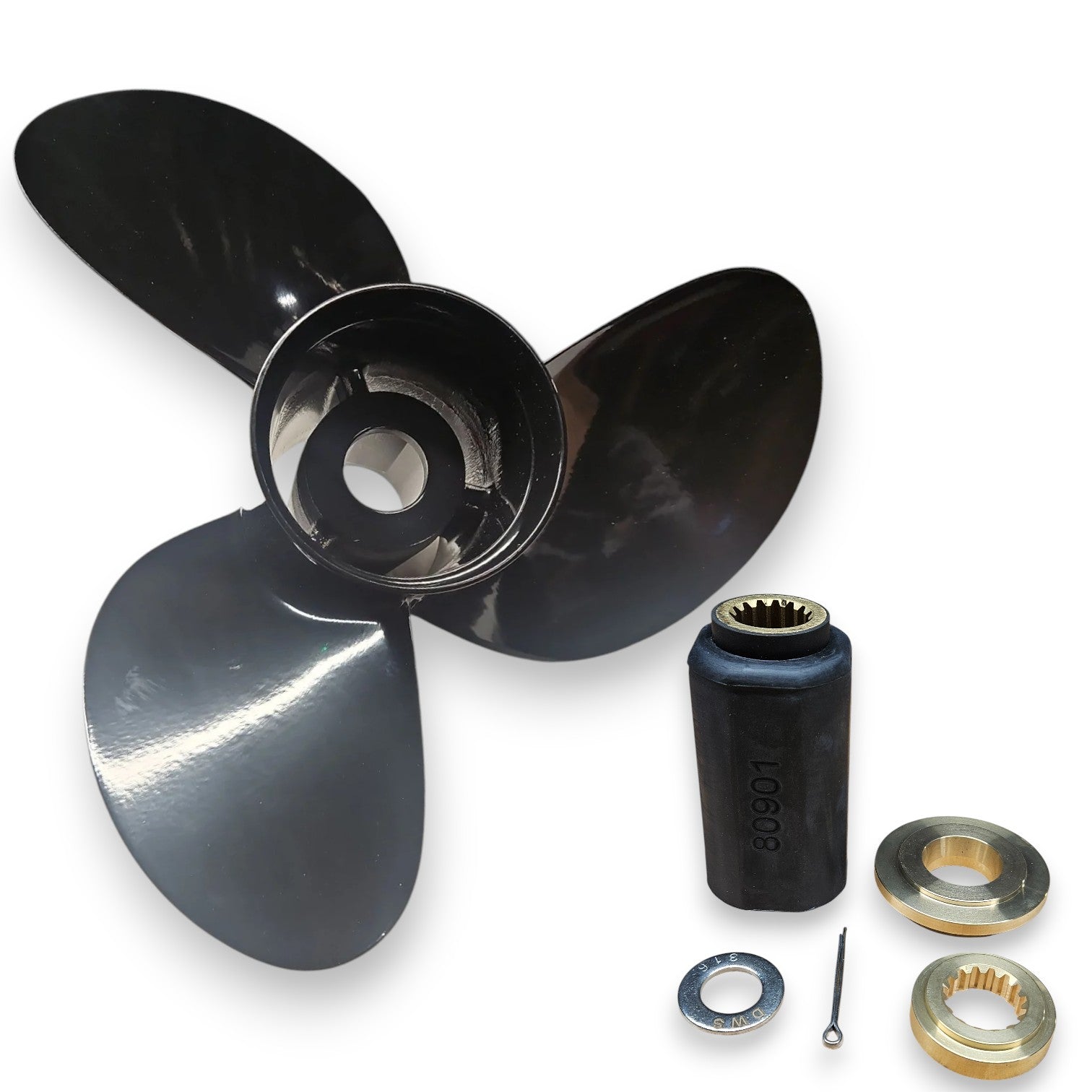 150-300hp Suzuki Johnson Aluminium 3-Blade Propeller – Specialist Small ...