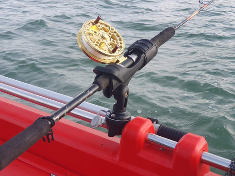 Roto-Tech Kontra 350 hull in red + four side lockers & s/s bow cleats