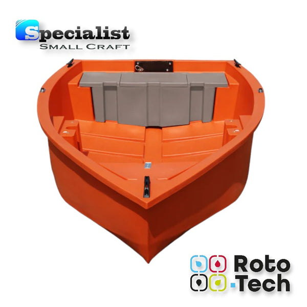 Seat with locker and lid for Roto-Tech Flow & Fly boats