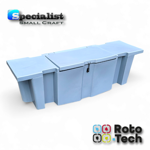 Seat with locker and lid for Roto-Tech Flow & Fly boats