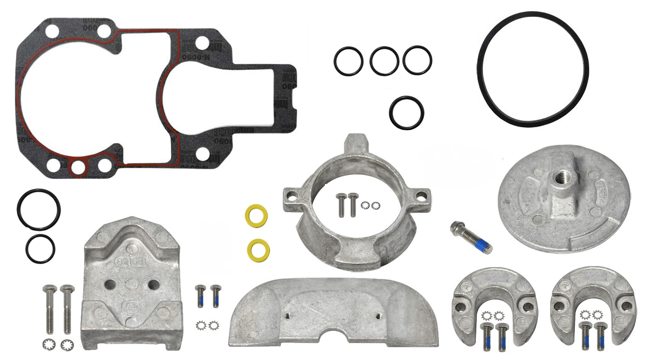 MerCruiser Alpha 1 Gen 2 Outdrive 100 Hour Service Maintenance Kit ...