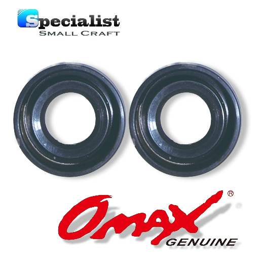 2 OMAX Drive Shaft Seals Yamaha & Selva 4-6hp Outboards 93101-10M14 ...