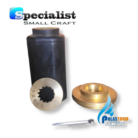 PolaFlex Propeller Hub Bush Kit: Suzuki DF70A to DF90A Outboards