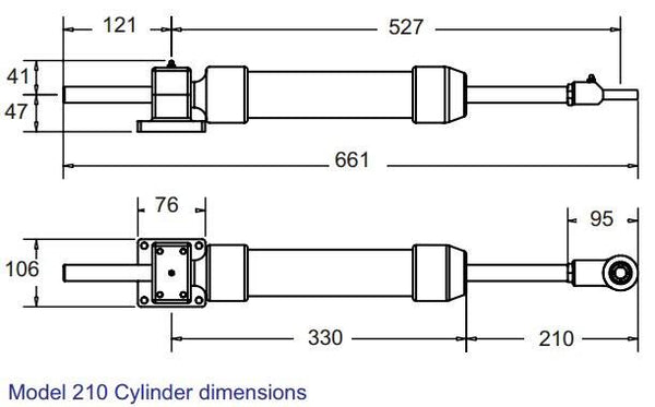 HyDrive Admiral Balanced Cylinder Steering Kit for Inboards or Jets (I